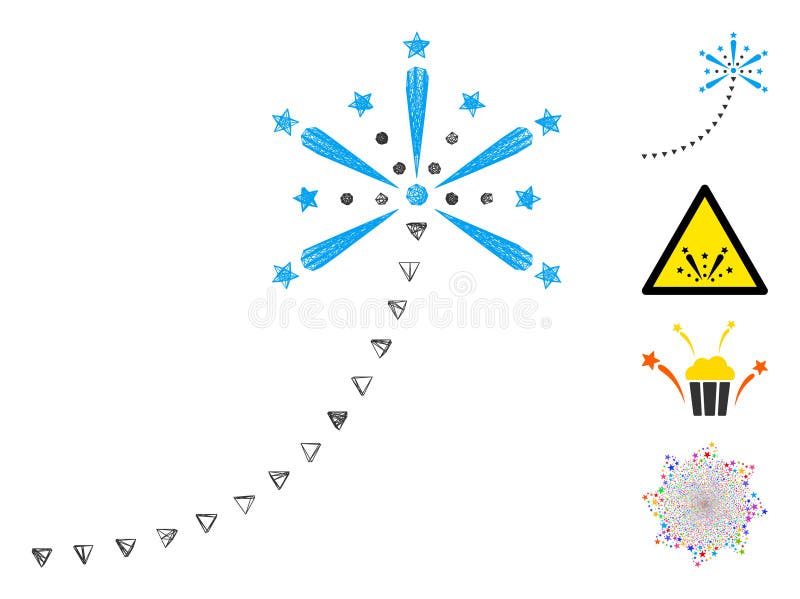 Fireworks Trace Stock Illustrations – 187 Fireworks Trace Stock ...