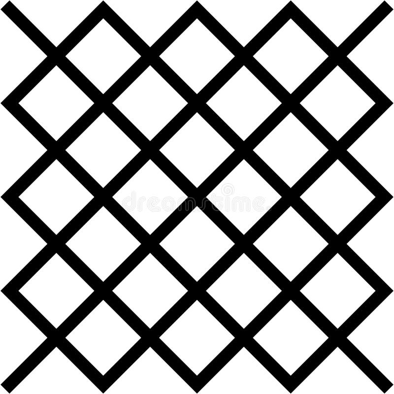 Net, Seamless Pattern, Black Net Stock Illustration - Illustration of ...