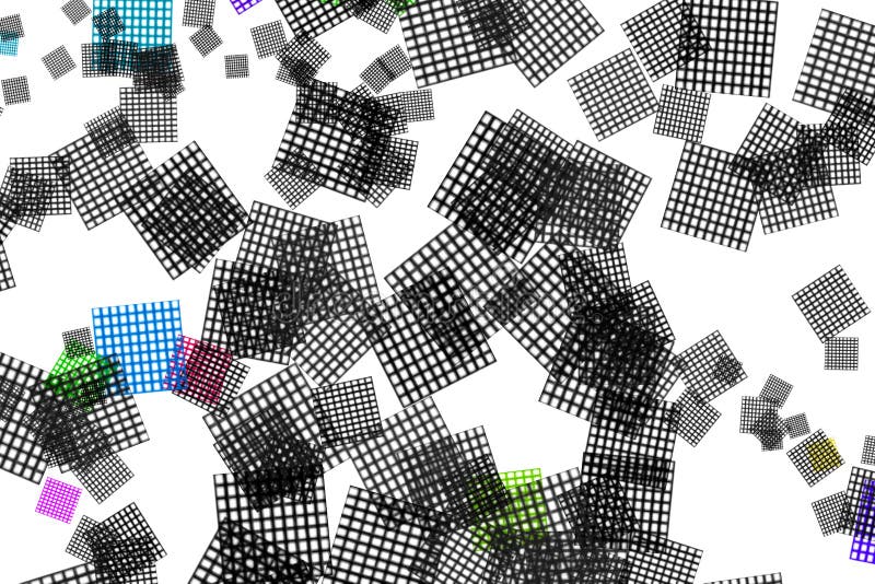 Net Table Design on the White Background Stock Illustration ...