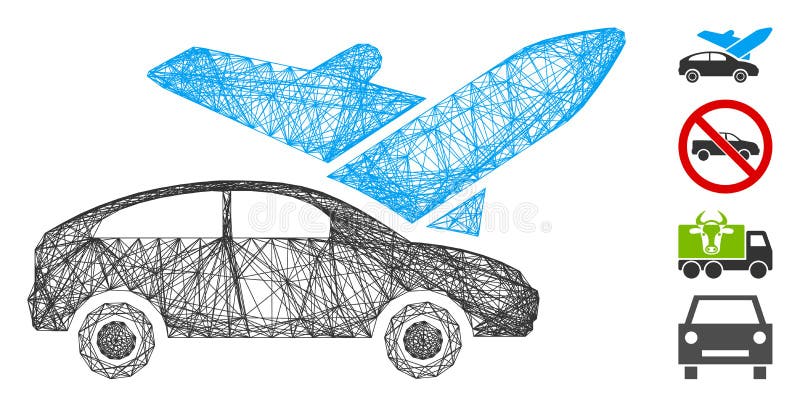 Net Transport Vector Mesh stock vector. Illustration of transport ...