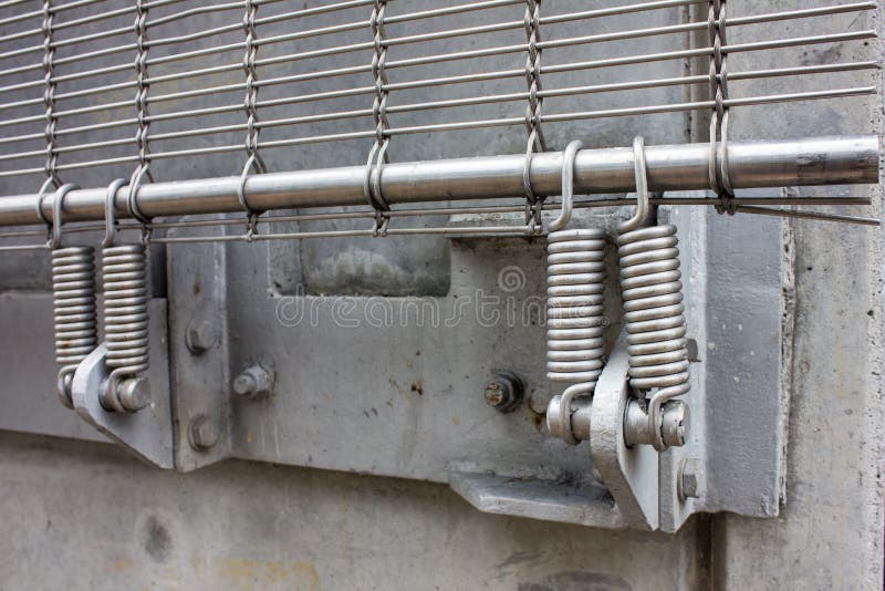 Net Wire wall building stock photo. Image of chain, road - 33177610