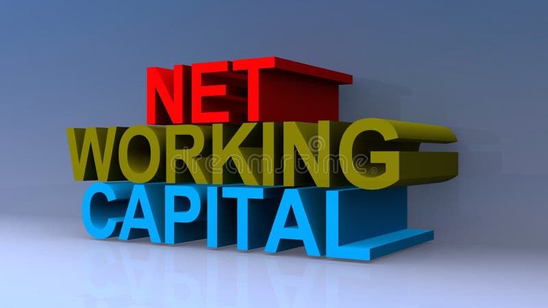 Working Capital Business Diagram Illustration Stock Illustration ...