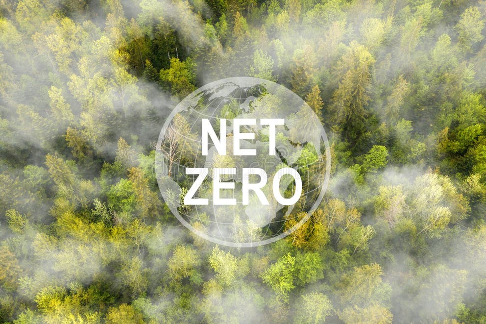 Net Zero 2050 Carbon Neutral and Net Zero Concept Natural Environment ...