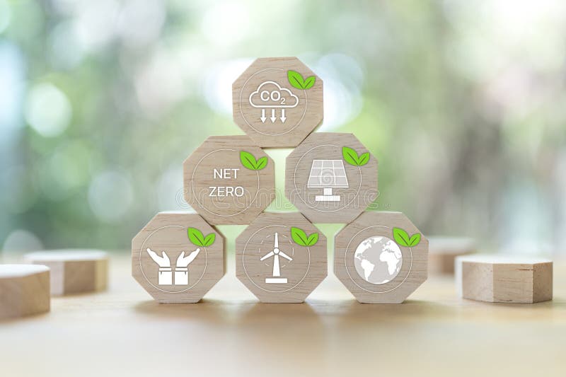Net Zero and Carbon Neutral Concept. Net Zero Greenhouse Gas Emissions ...