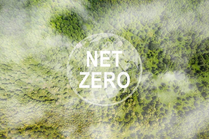 Net Zero 2050 Carbon Neutral and Net Zero Concept Natural Environment ...