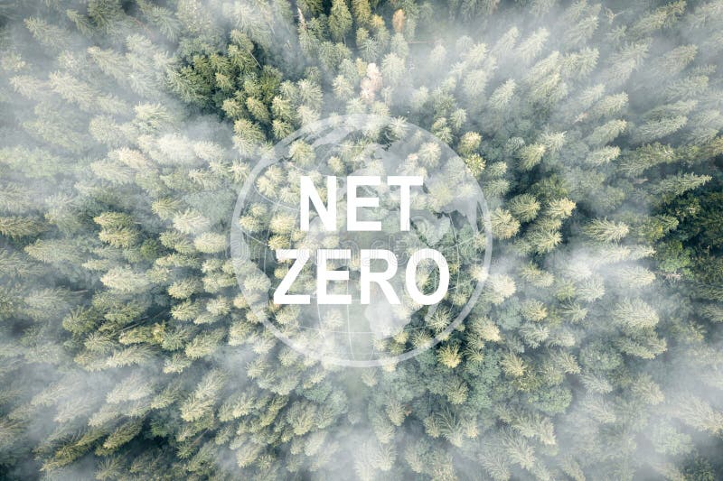 Net Zero 2050 Carbon Neutral and Net Zero Concept Natural Environment ...