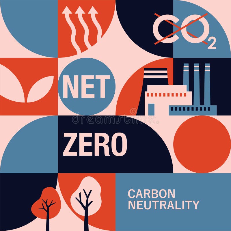 Net Zero, CO2 Neutral Green Icon. Eco Friendly Isolated Vector Sign ...