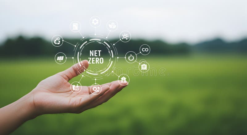 Net Zero Concept for Sustainable Future and Carbon Neutrality Climate ...