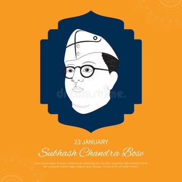 Netaji Subhash Chandra Bose Stock Illustrations – 102 Netaji Subhash ...