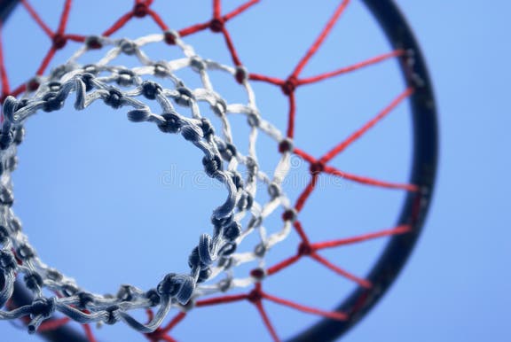 Netball net and hoop stock image. Image of weather, sport - 2484101