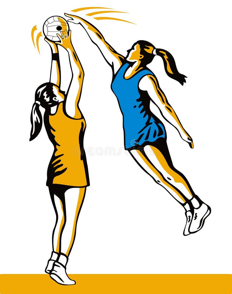 Netball Stock Illustrations – 1,657 Netball Stock Illustrations ...
