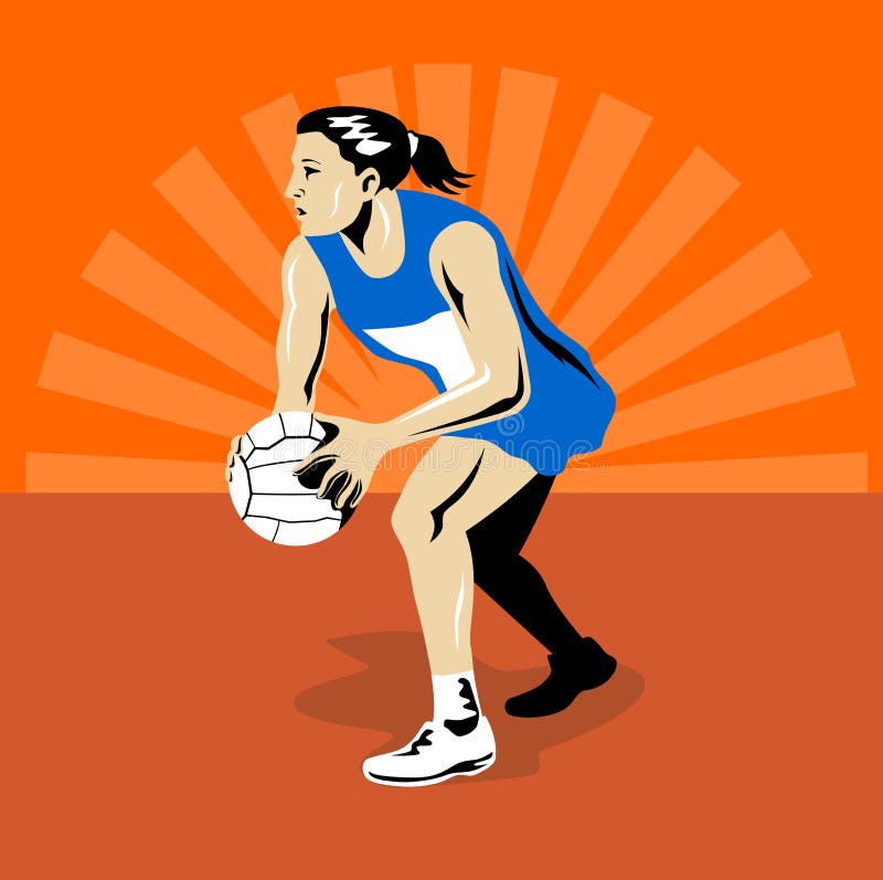 Netball Stock Illustrations – 1,003 Netball Stock Illustrations ...