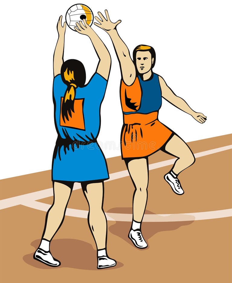 Netball Ball Stock Illustrations – 555 Netball Ball Stock Illustrations ...