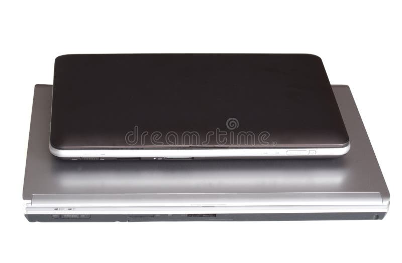 Netbook stock image. Image of book, hardware, netbook - 12130163