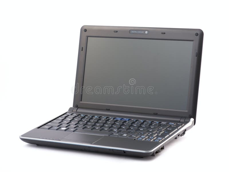 Open laptop computer stock photo. Image of details, computer - 14854264