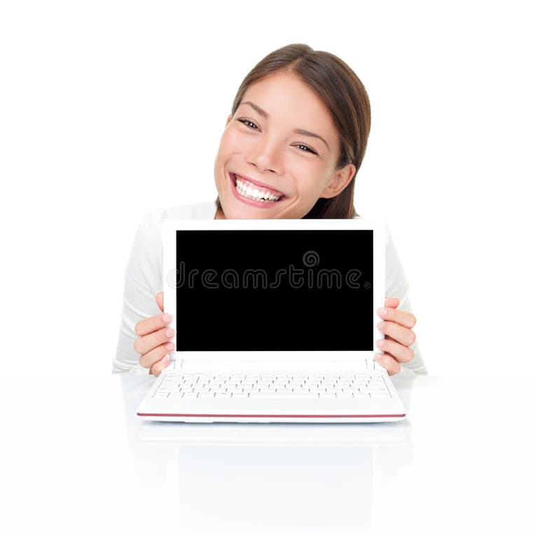 1,285 Smile Woman Computers Stock Photos - Free & Royalty-Free Stock ...