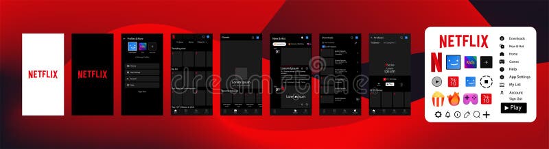 Netflix Interface. Netflix Screen Social Media, Social Network ...