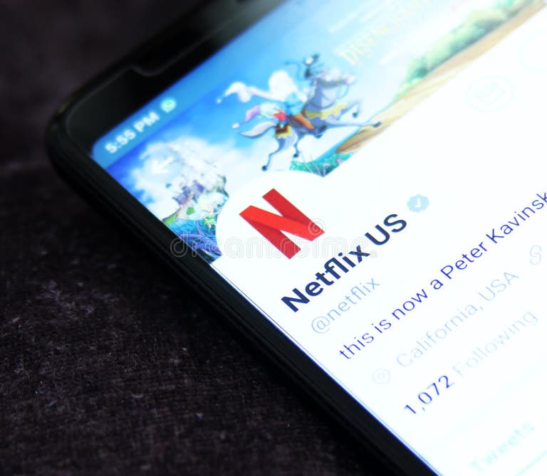 Netflix twitter editorial image. Image of icons, twitter - 124627105