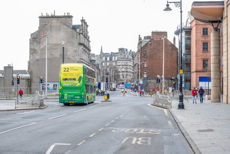 Nethergate Area of Dundee City Centre Editorial Stock Image - Image of ...