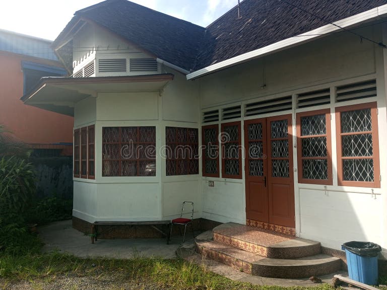 Netherland Building Architecture in Borneo Samarinda Stock Image ...