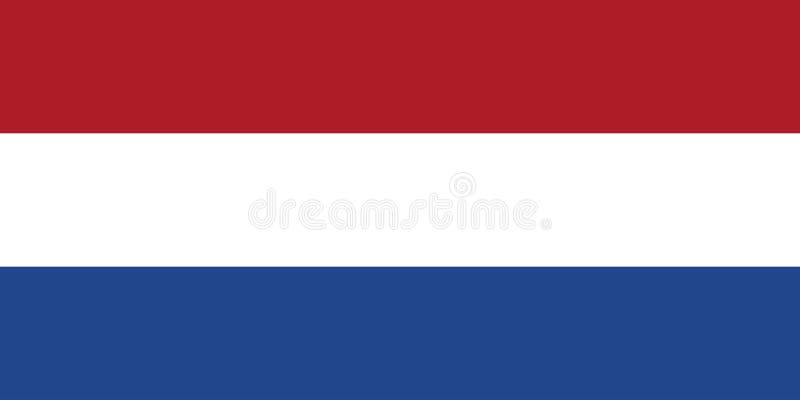 Netherland National Flag stock vector. Illustration of netherland ...