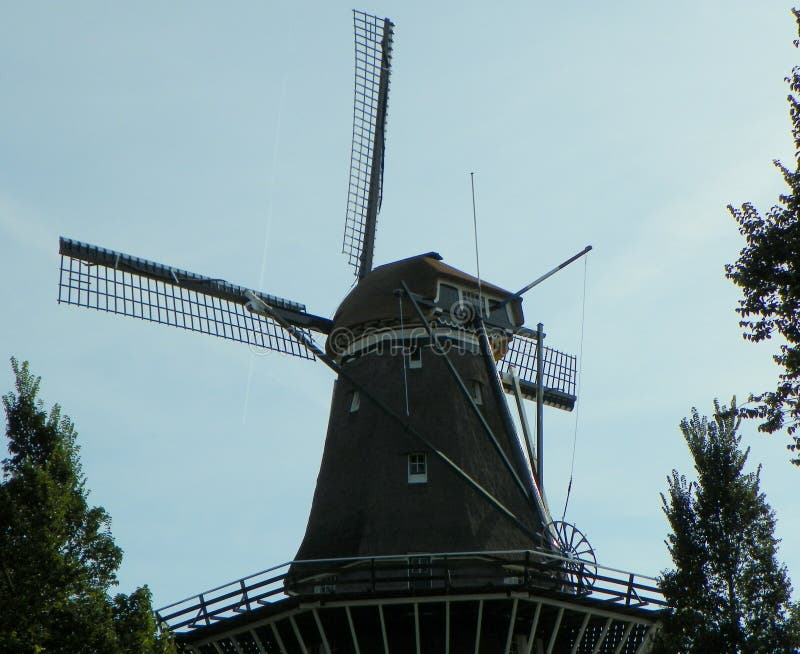 Netherlands, Amsterdam, Funenkade 5, De Gooyer, the Top of the Windmill ...