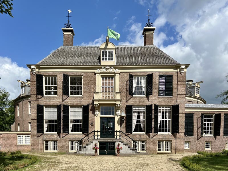 Castle Groeneveld in Baarn in the Netherlands. Holland Editorial Image ...