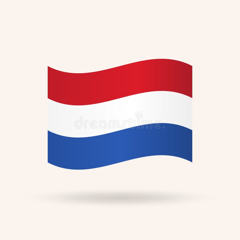 Netherlands flag stock vector. Illustration of graphic - 89333895
