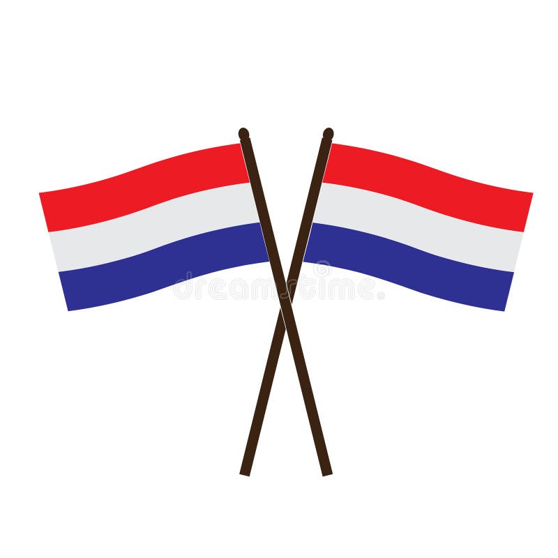 Netherlands flag icon stock vector. Illustration of state - 291125561