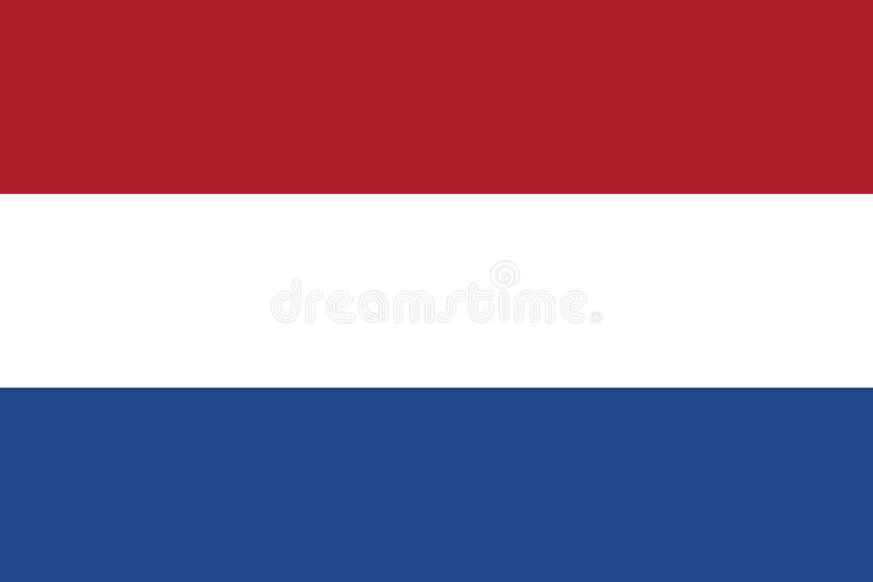 Netherlands Flag. Official Colors. Correct Proportion Stock Vector ...