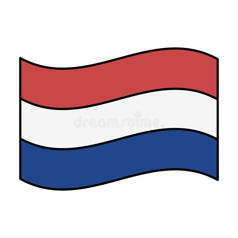 Netherlands Flag Vector Icon Element Illustration Stock Vector ...