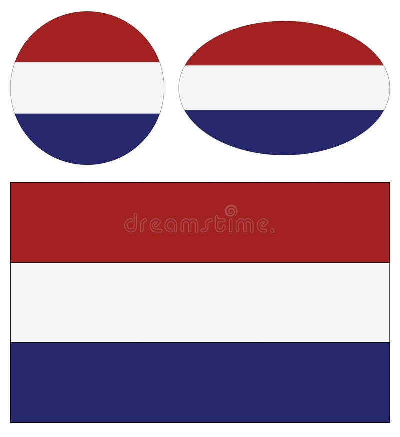 Netherlands flags stock vector. Illustration of flags - 87503175