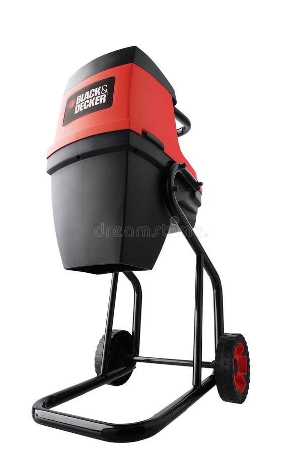 Netherlands, Haarlem - 16-09-2008: Black and Decker Wood Chipper in a ...