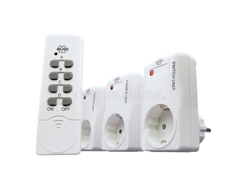 Netherlands, Haarlem - 16-10-2008: Elro Wireless Socket in a Studio ...