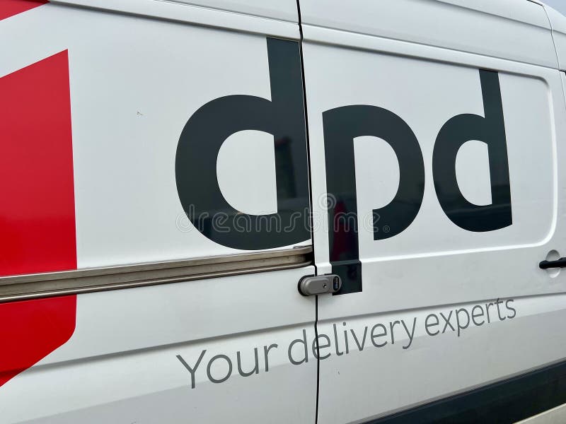 DPD Logo on a Parcel Delivery Van. Editorial Stock Image - Image of ...