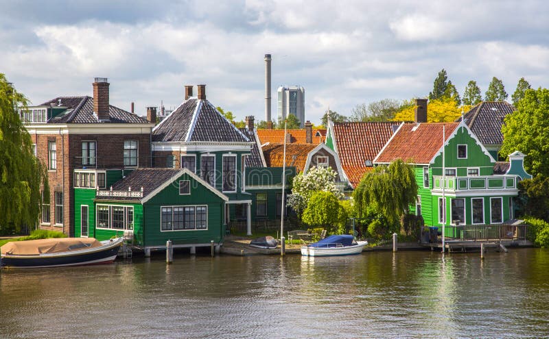Netherlands, Holland, Rural Landscape Stock Image - Image of nature ...