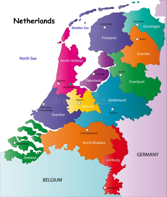 Netherlands City Map Stock Illustrations – 5,692 Netherlands City Map ...