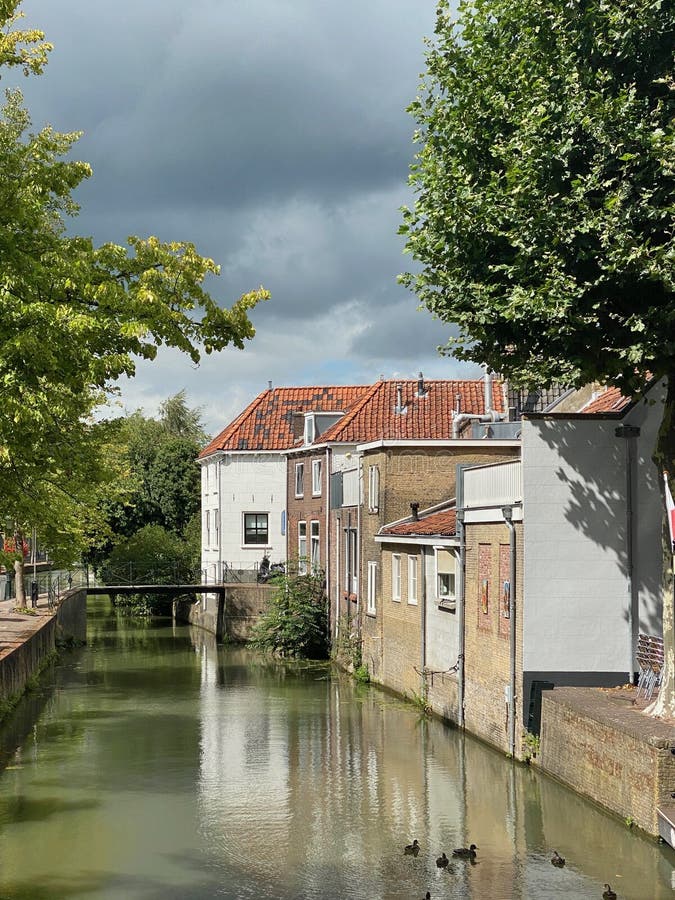 Historic Buildings in the City of Balk in Friesland, Netherlands ...
