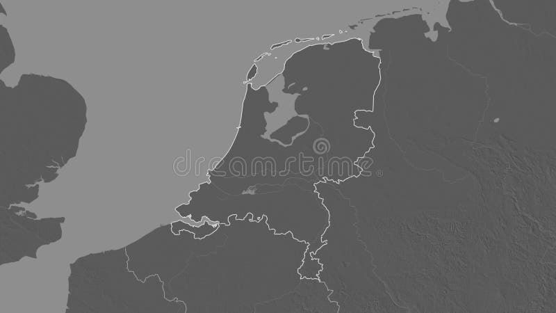 Netherlands - Overview. Bilevel Stock Illustration - Illustration of ...