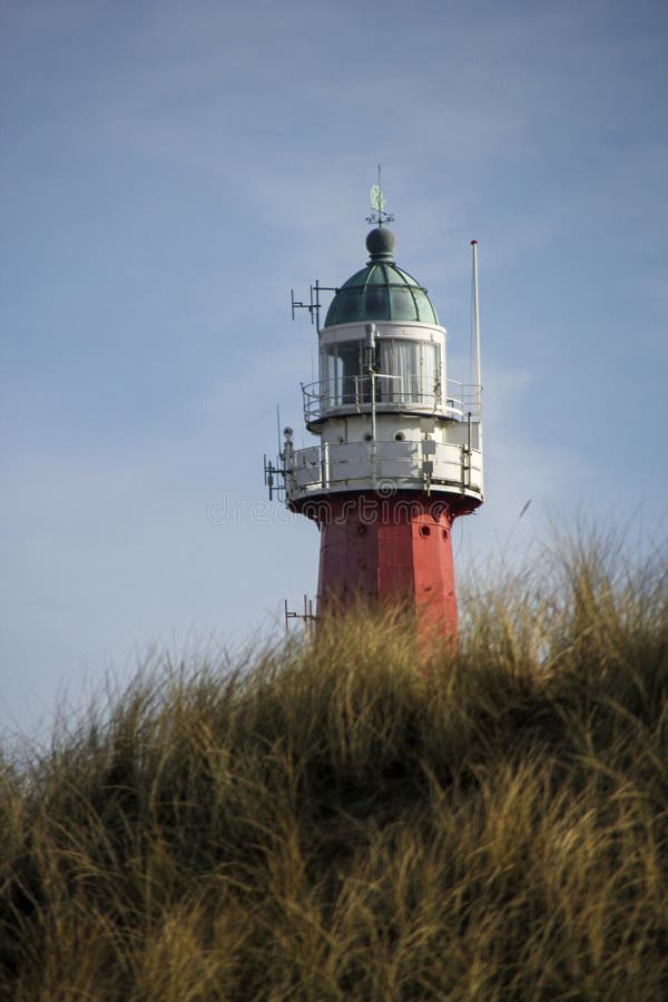 Netherlands Scheveningen Lighthouse Stock Photo - Image of north, beach ...