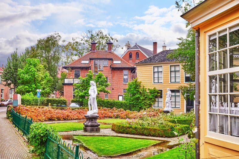 Netherlands. stock image. Image of country, cozy, garden - 69236819