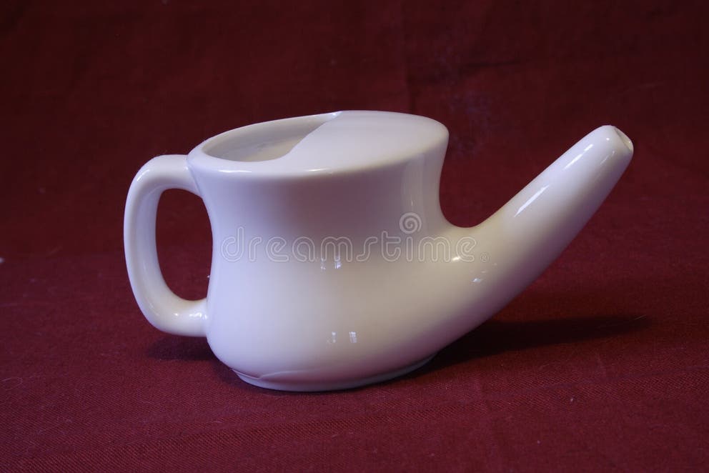 Neti Pot stock photo. Image of vitality, pure, neti, hygienic - 1597974