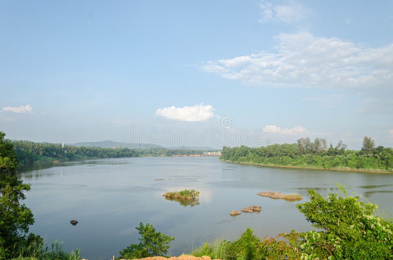 Netravati River at Thumbe in Mangalore, India Stock Photo - Image of ...
