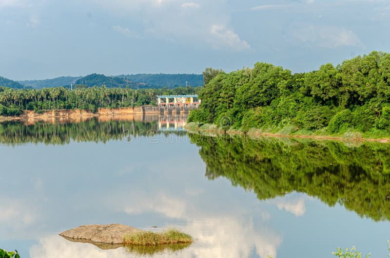 Netravati River at Thumbe in Mangalore, India Stock Image - Image of ...