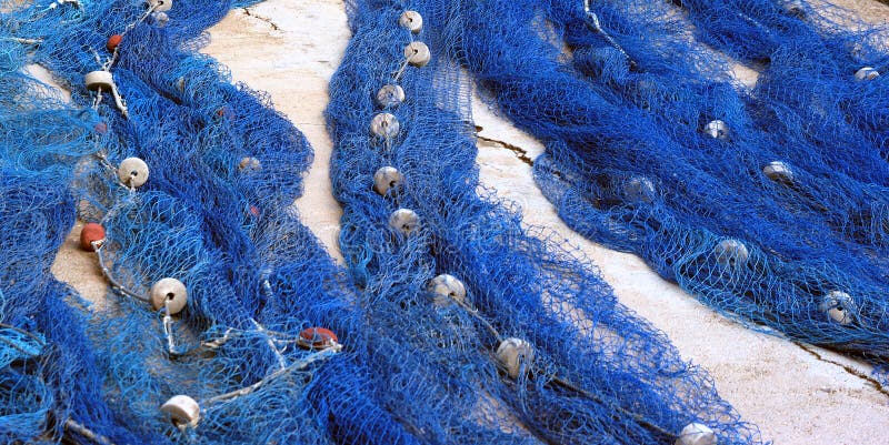Nets stock image. Image of fishing, catch, quay, fish, harbour - 57151