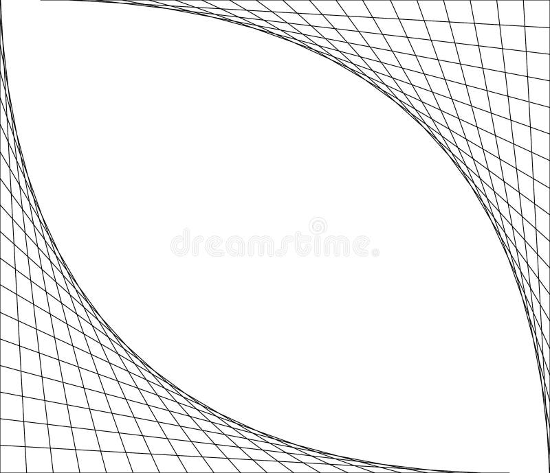 Netting Intersecting Lines Grid Mesh Corners Vector Pattern Texture And Background Stock