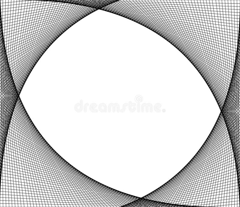 Netting, Intersecting Lines Grid, Mesh Corners Vector Pattern, Texture ...
