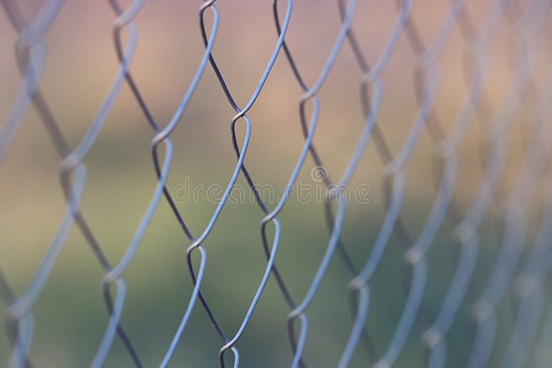 Netting metal fence stock image. Image of barbed, pattern - 55466853