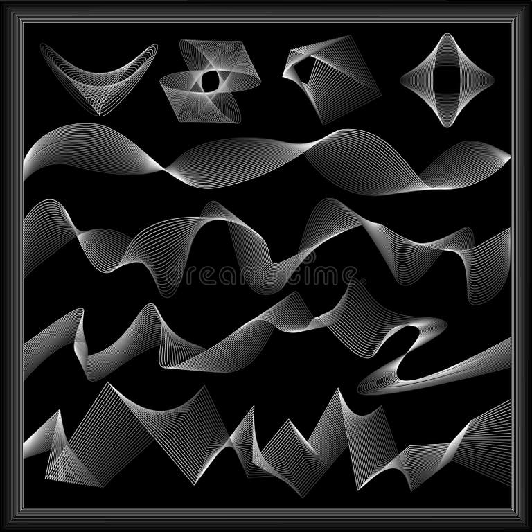 Netting Vector Collection Stock Illustrations – 541 Netting Vector ...