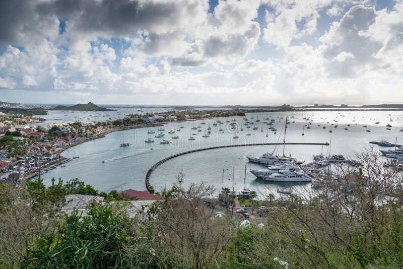 Nettle Bay stock photo. Image of harbor, caribbean, ocean - 69894870